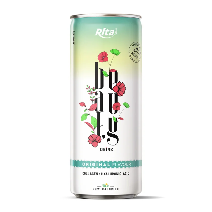 Soft Drinks: Beauty drink collagen original flavor 250ml
