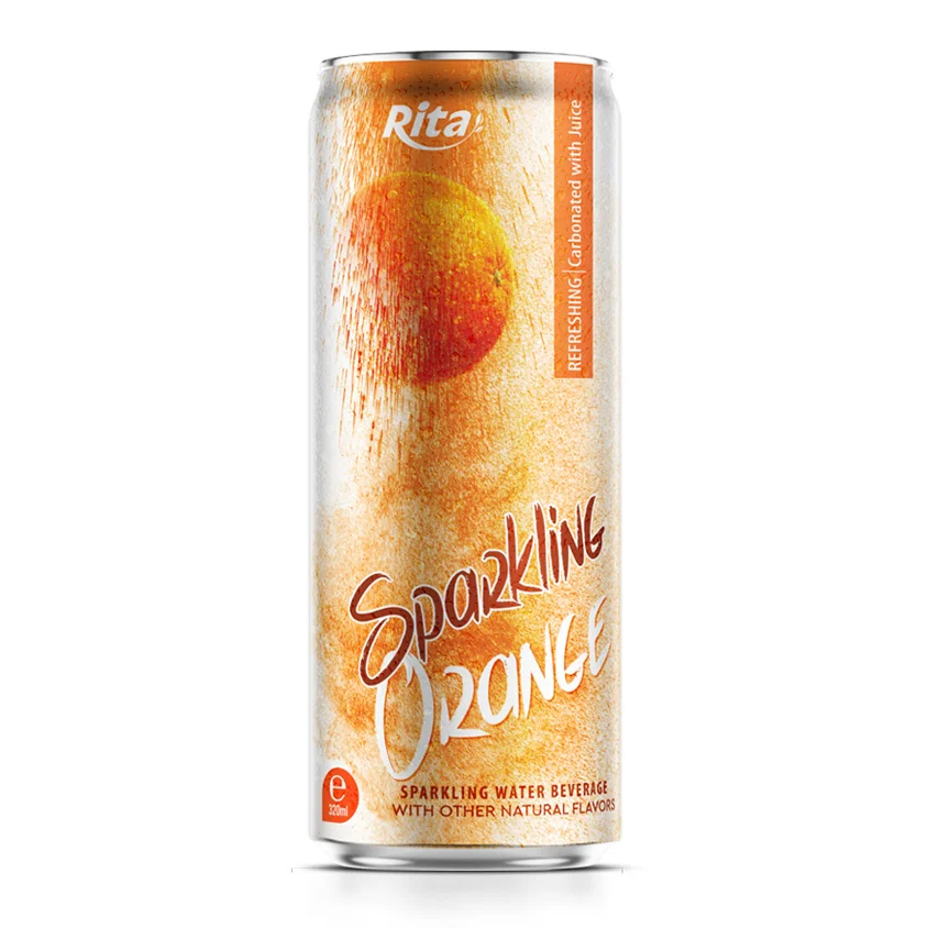 Sparkling Drinks: Supplier Company Sparkling Water Mix Orange Flavor ...