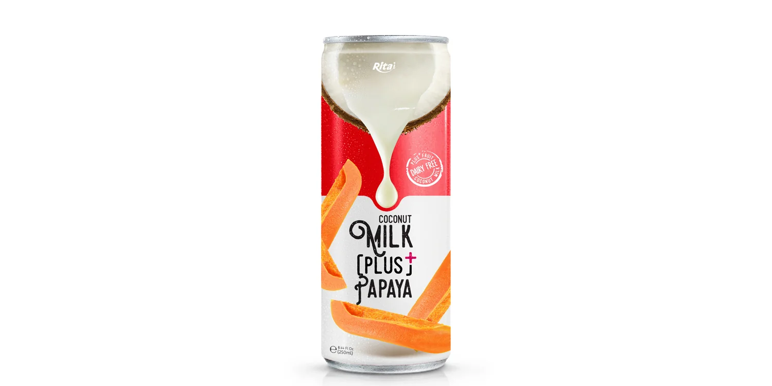 Coconut Products: Coco Milk Plus fruit papaya 250ml