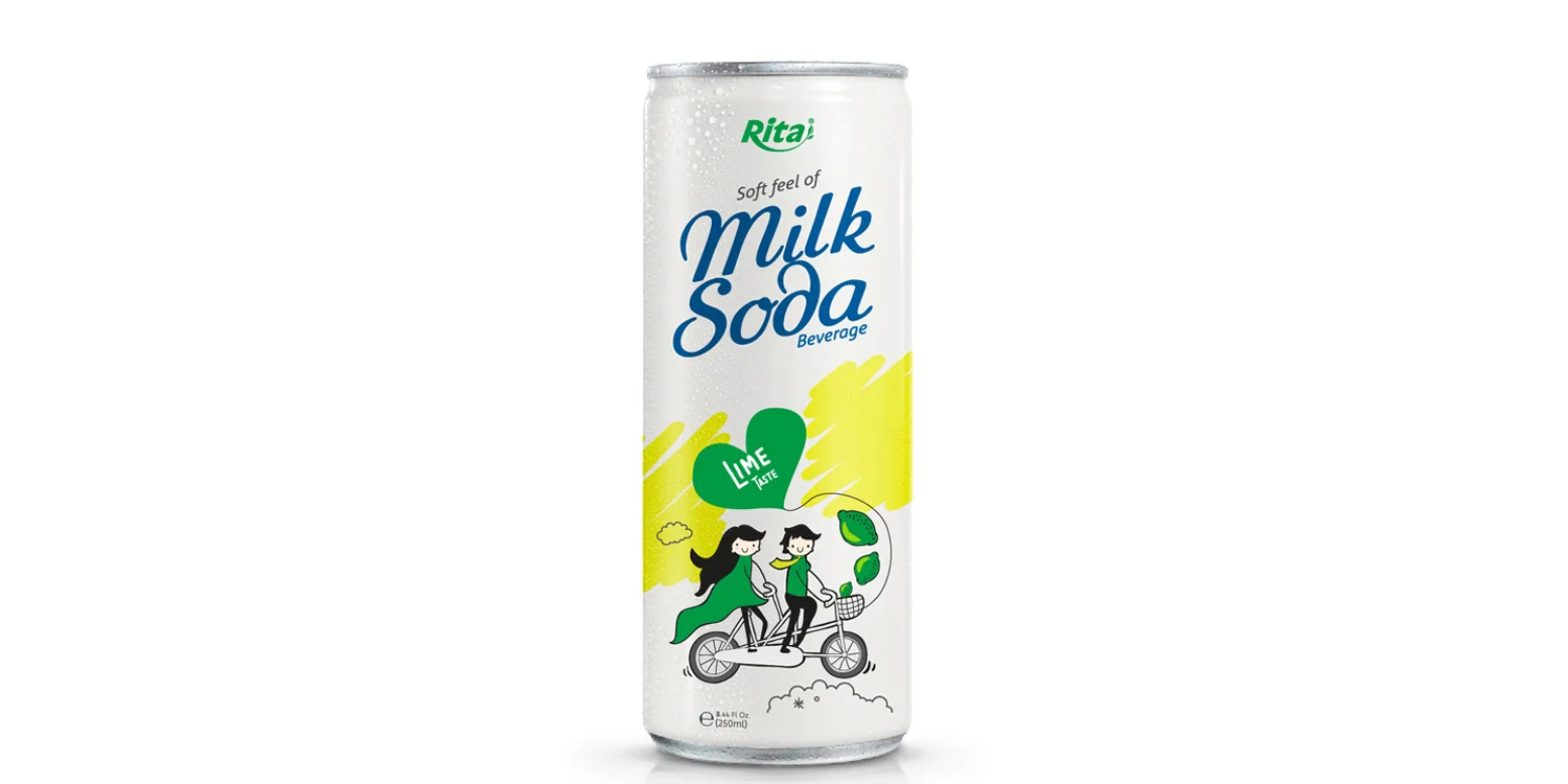 Soft Drinks: Soda Milk 250ml lime