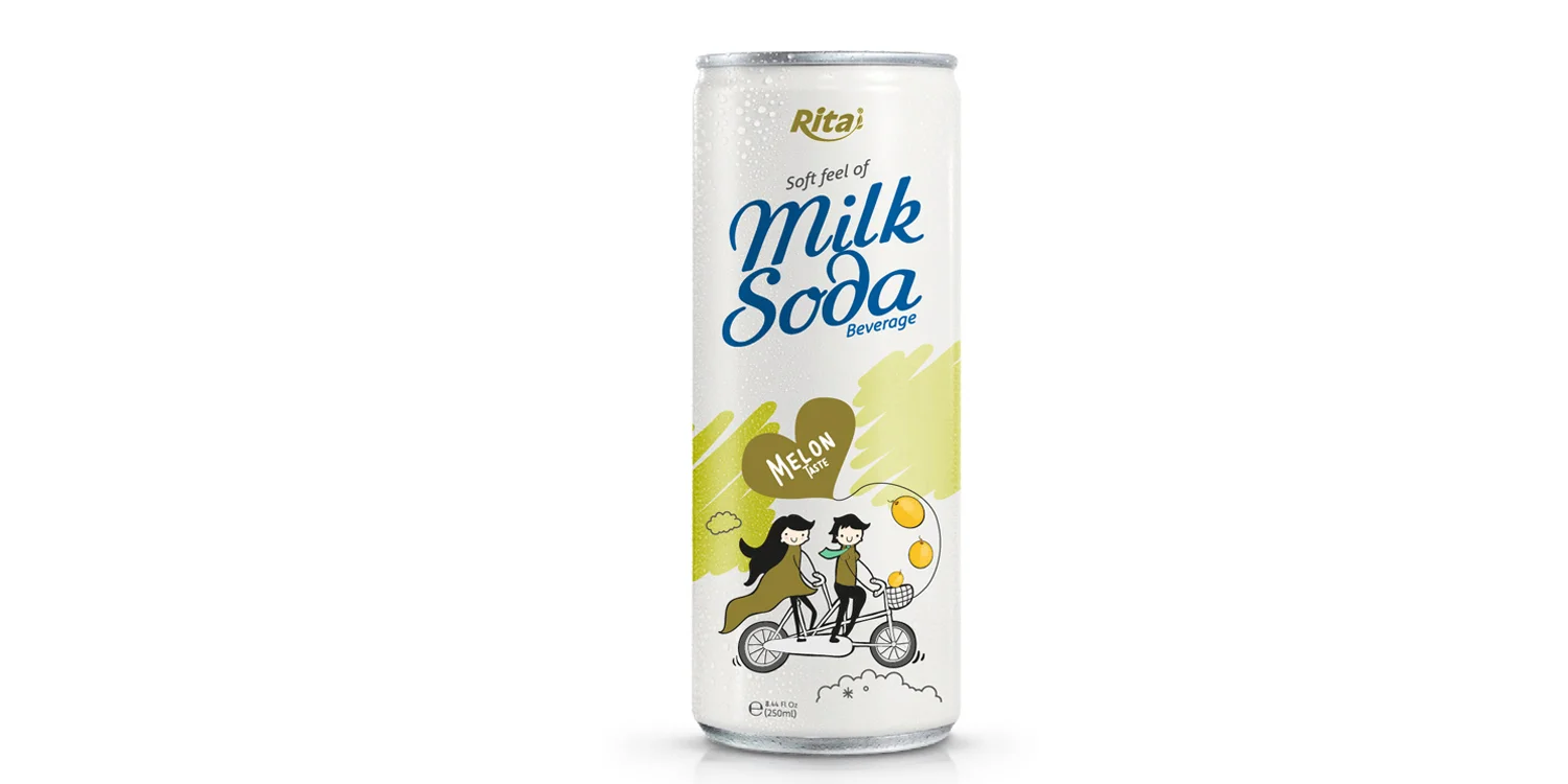 Soft Drinks: Soda Milk melon 250ml