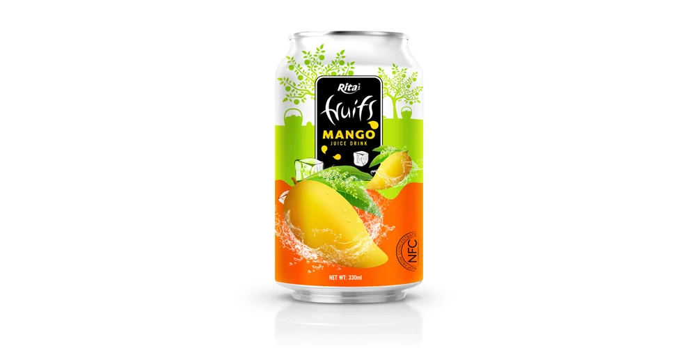 Fruit Juice: Real Fruit mango juice 330ml