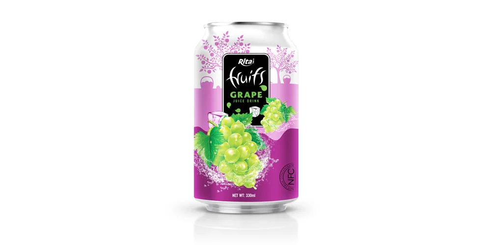 Fruit Juice: Private label products grape juice 330ml