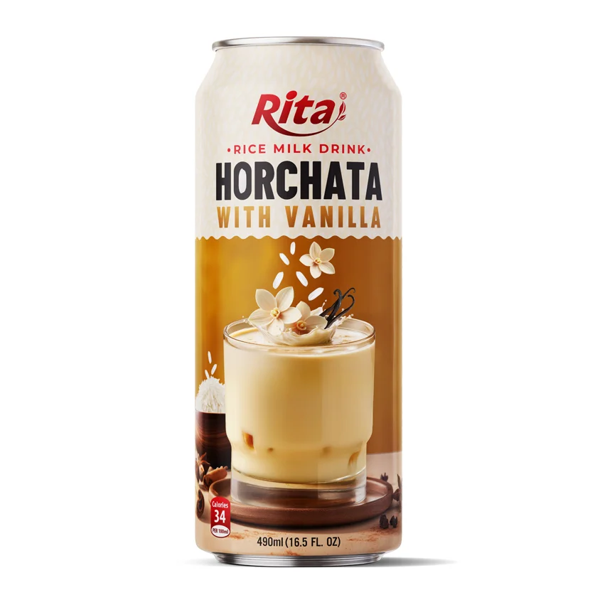 Milk Drinks: Beverage Distributors 16.5 Fl Oz Cans Rice Milk Drink Horchata With Vanilla